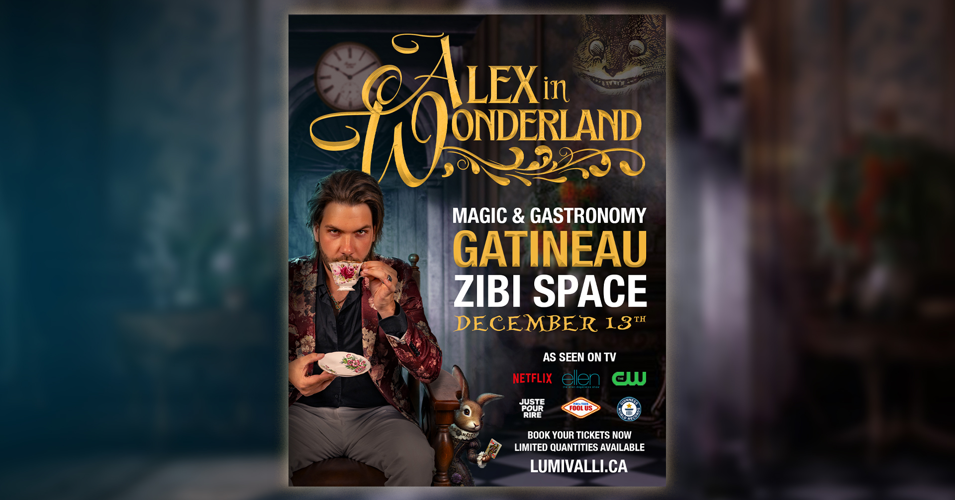 Alex in Wonderland | Live Show | Magic & Gastronomy